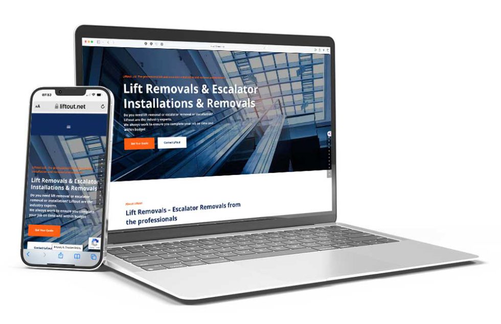Liftout Lift Installation & Removal - Website by Paragon Marketing